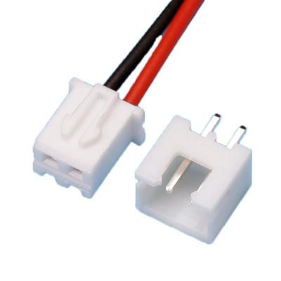 Cina OEM ODM Cablaggio JST XH 2.54mm Pitch XHP-2 Maschio a femmina connettore di estensione cablaggio in vendita