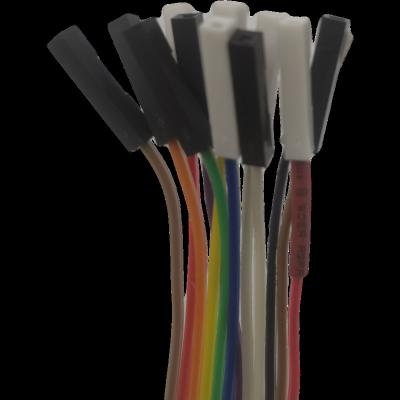 Cina Dupont Custom 1.27mm Maschio a Femmina 12 pin Flessibile Piatto Cable Arcobaleno per il mercato EURO in vendita
