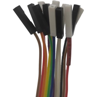 Cina Dupont Custom 1.27mm Maschio a Femmina 12 pin Flessibile Piatto Cable Arcobaleno per il mercato EURO in vendita