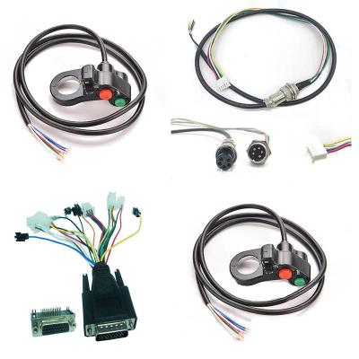 China Customized Length SCSI D-sub DB9 Cables with 25 50 Pin Centronics Male Female Connectors for sale