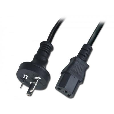 China 1.8m 2pin PVC zwarte Amerikaanse stekkerkabel AC-aansluiting voor huishoudelijk apparaat Te koop