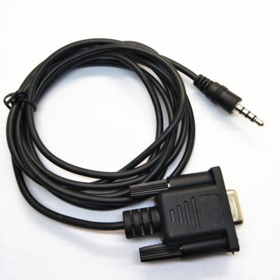Cina Cavo con spina maschio da 3,5 mm D-sub a cavo audio per auricolari da 3,5 mm Cavo VGA con treccia di schermatura in vendita