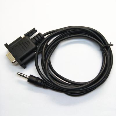 Cina Cavo con spina maschio da 3,5 mm D-sub a cavo audio per auricolari da 3,5 mm Cavo VGA con treccia di schermatura in vendita