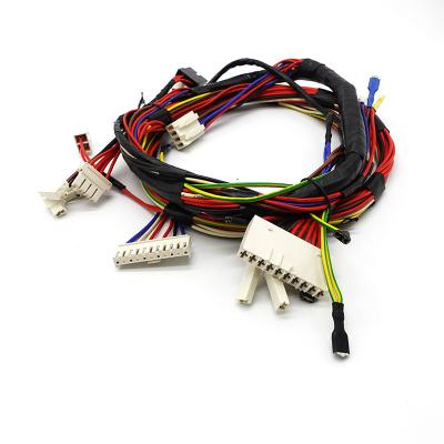China Kit Fuse Relay Switch Cable Wiring Harness Custom Length White Industrial Wire Harness for sale