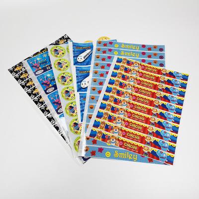 China BOPP-de Stickersvernis Glanzend Matte Laminated Sticker Paper van het Film Zelfklevende Etiket Te koop