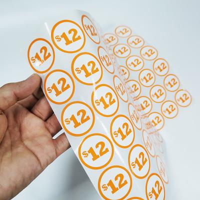China Vinyl bedruckbarer glatter PapierMatte Synthetic Promotional Labels Stickers CMYK Digital zu verkaufen