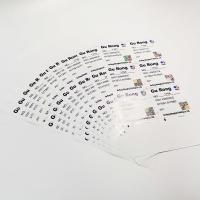 China BOPP Film Variable Data Label Printing QR Code  Digital Print Label for sale