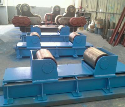 China Powered Adjust Waling Welding Rotator   steel wheels   heavy loading for sale