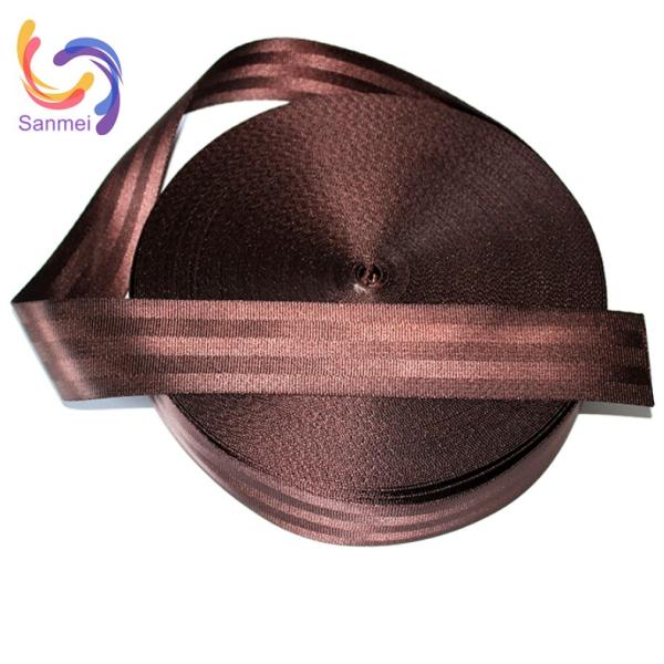 Quality Eco-friendly 1.5 Inch Width Custom Polyester Safety Webbing Belt Multi-Color for for sale