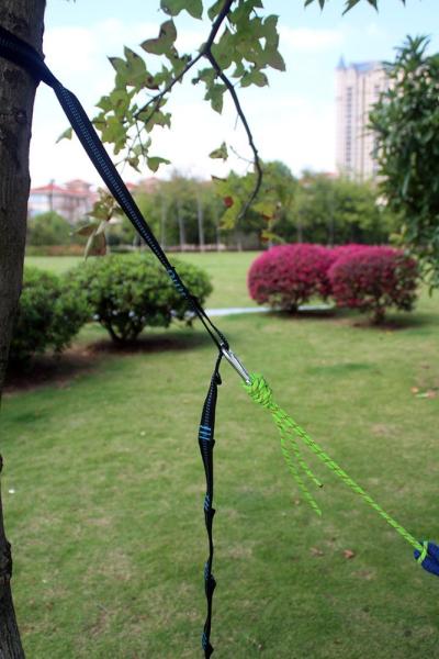 Quality Durable Polyester Hammock Webbing with 15-20 Loops Safety Tree Swing Strap and for sale