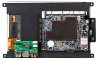 China Thin Closed Frame Interactive Screen Display Plastic Metal Housing Optional for sale