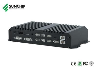Cina RK3588 Dispositivo di edge computing AIoT 8K Android 12 Scatola di controllo industriale in vendita