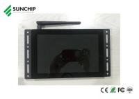 China Android Network Version Open Frame LCD Advertising Display Metal Case With WIFI LAN for sale