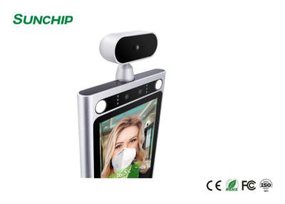 China Temperaturen van de het Gezichtserkenning van de Controlecamera RK3288 de Infrarode Thermometer for sale