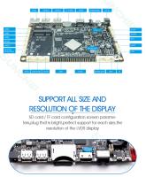 China RK3399 Embedded Linux Board LVDS EDP Android 7.1 LCD Driver Control Board for sale