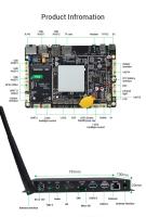 China 4G Network Mini 4K Media Box 1080P High Stability Multiple Network Interfaces for sale