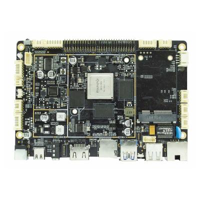 China VGA Output Embedded System Board RJ45 PoE 2.4G 5G WiFi 3G Module 5 USB Host for sale