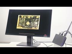 Ethernet pretos Android Linux do EDP LVDS HD da caixa 4K 60FPS de Media Player do metal