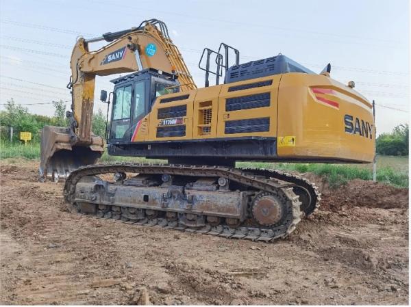 Second-hand SANY750 excavator with low price and excellent quality  Bucket capacity 5.0m3 Machine weight 76000kg