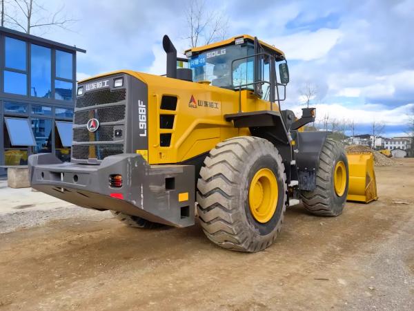 Quality Heavy Duty SDLG L968 Used Wheel Loader High Speed With Capacity 6m3 for sale