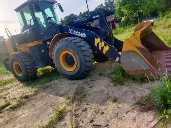 Quality XCMGLW550FV Used Wheel Loader Tonnage 6 Tons With Fuel Power Mode for sale