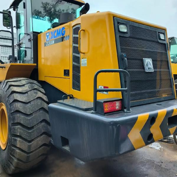 Quality 5 Tons XCMGZL50GN Used Compact Wheel Loader Rated Load Capacity 5500kg for sale