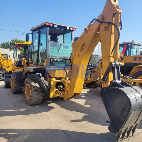 Quality Tire Type SDLG816H Used Backhoe Loader High Efficiency Power Mode Fuel for sale