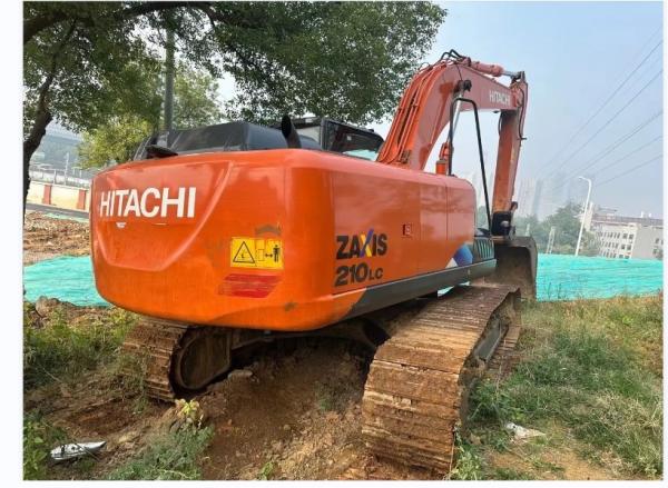 Quality HITACHI ZX210lc 21 Tons Second Hand Excavator With Bucket Capacity 1.2m3 for sale