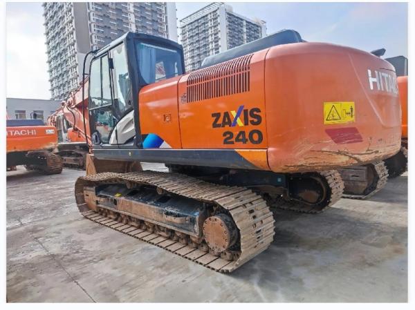 Quality 24300kg Weight Used Small Excavator HITACHI ZX240 with 1.4m3 Capacity for sale