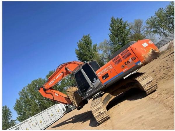 Quality HITACHI ZX350 Second Hand Excavator 33700kg With Bucket Capacity 1.62m3 for sale