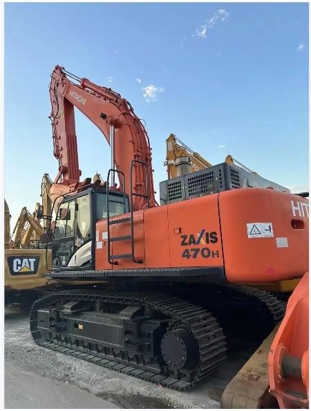 Quality Cheap price and decent quality second-hand excavator HITACHI ZX470 with Bucket for sale