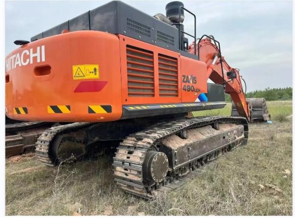 Quality Cheap price and decent quality which used excavator HITACHI ZX490 with Bucket for sale