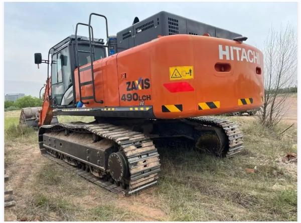 Quality Cheap price and decent quality which used excavator HITACHI ZX490 with Bucket for sale