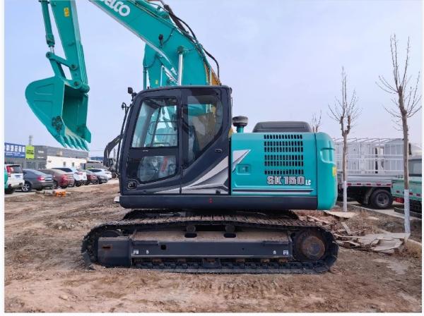 Quality 13900 Kg Used Kobelco Sk150 Excavator 0.6m3 Capacity With Hydraulic System for sale