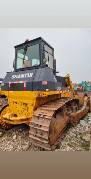 Quality Construction SHANTUI SD22 Second Hand Bulldozer With QSNTC235 Engine Model for sale