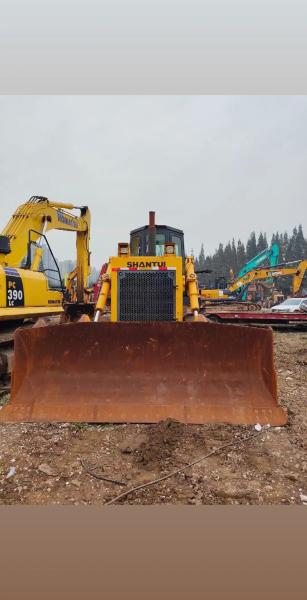 Quality Construction SHANTUI SD22 Second Hand Bulldozer With QSNTC235 Engine Model for sale