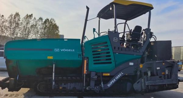 Quality VOGELE Super1800Li Used Paving Machine Hopper Capacity 15T Track Type for sale