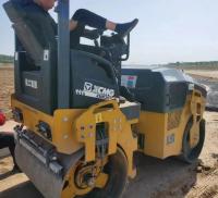 Quality High Strength 3500kg Used Road Roller XCMG XMR353E 50 Hz Vibration Frequency for sale