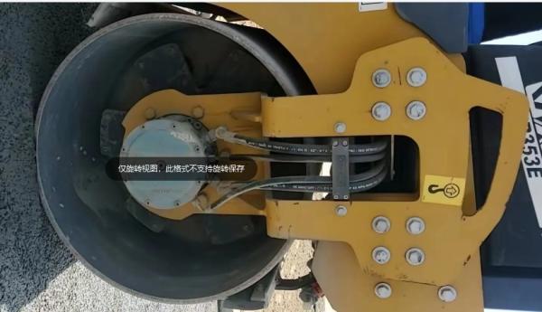 Quality High Strength 3500kg Used Road Roller XCMG XMR353E 50 Hz Vibration Frequency for sale