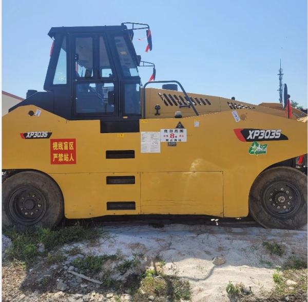 Quality 128kw XCMG XP303S Used Construction Road Roller 15 Tons Working Weight for sale