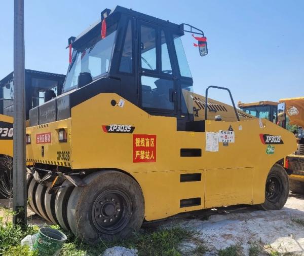 Quality 128kw XCMG XP303S Used Construction Road Roller 15 Tons Working Weight for sale
