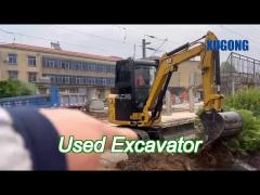 Excavadora de segunda mano Cat 303 Mini 0.12m3 Cubo 3600kg Peso para uso en la construcción