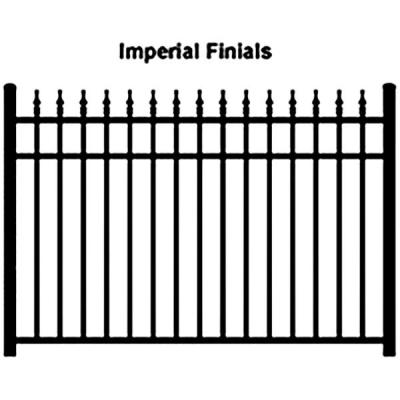 China Pulverize o tratamento de superfície galvanizado 7ft feito de revestimento da cerca 1.2mm-2.5mm 8ft do ferro à venda