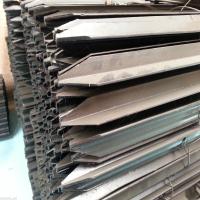China 4ft 5ft 6ft 8ft Metal Fence Post for sale