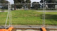 China Temporary Construction Chain Link Fence Panels 2m Width 2 Folds for sale