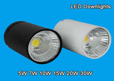 China White Surface Mounted Recessed LED Downlights 10W 20W 30W For Hotel / Shop for sale