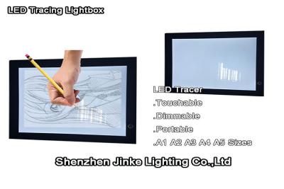 China Adjustable Illumination LED Tracing Light Box , Art Light Box For Drawing for sale