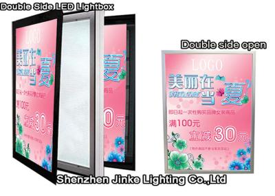China Aluminum Snap Frame Double Sided LED Light Box / LED Light Display Advertising Board for sale