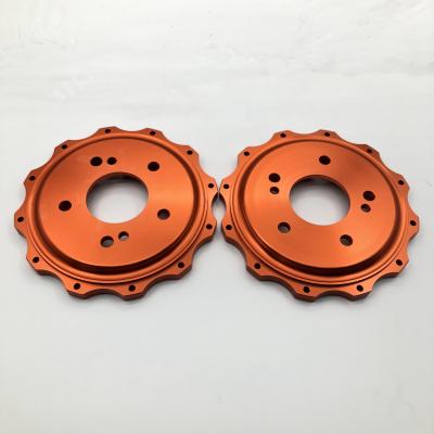 Cina Disco Bell del freno di centro di lavorazione di CNC con 6061 7075 di alluminio in vendita