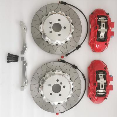 Cina JKV6 disco rosso del corredo 380*34mm del freno del vaso del calibro 6 per la strada Front Wheel della corona di Toyota in vendita